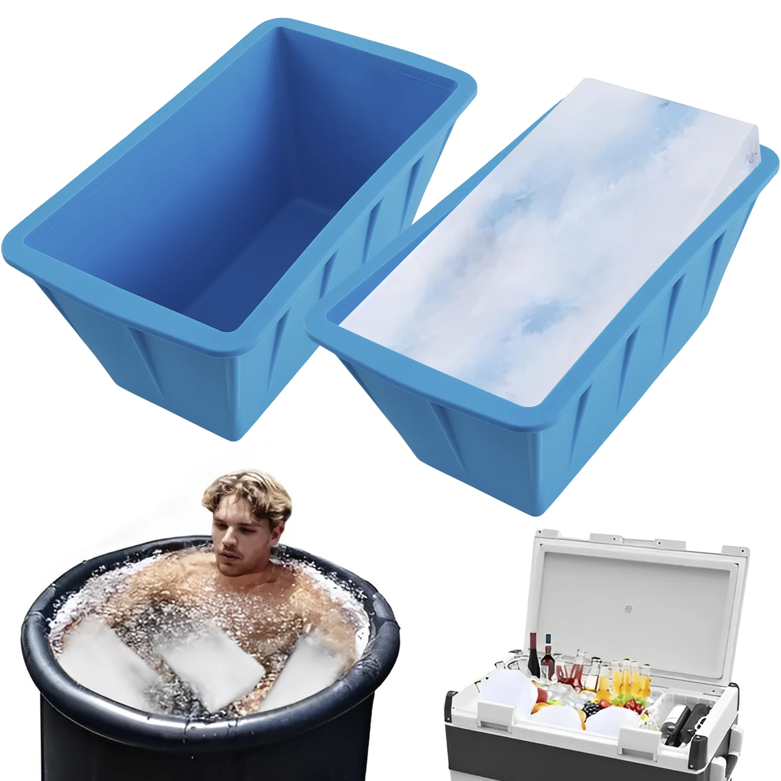 Extra-Large-Ice-Mold-Temperature-Resistant-Ice-Block-Maker-Container ...