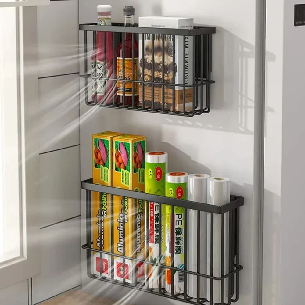 Minimalism-Modern-Kitchen-Saving-Space-Durable-Refrigerator-Storage ...