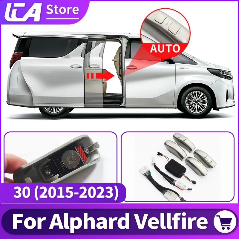 For-Toyota-Alphard-Vellfire-30-Series-2015-2023-2022-Car-door-Automatic ...