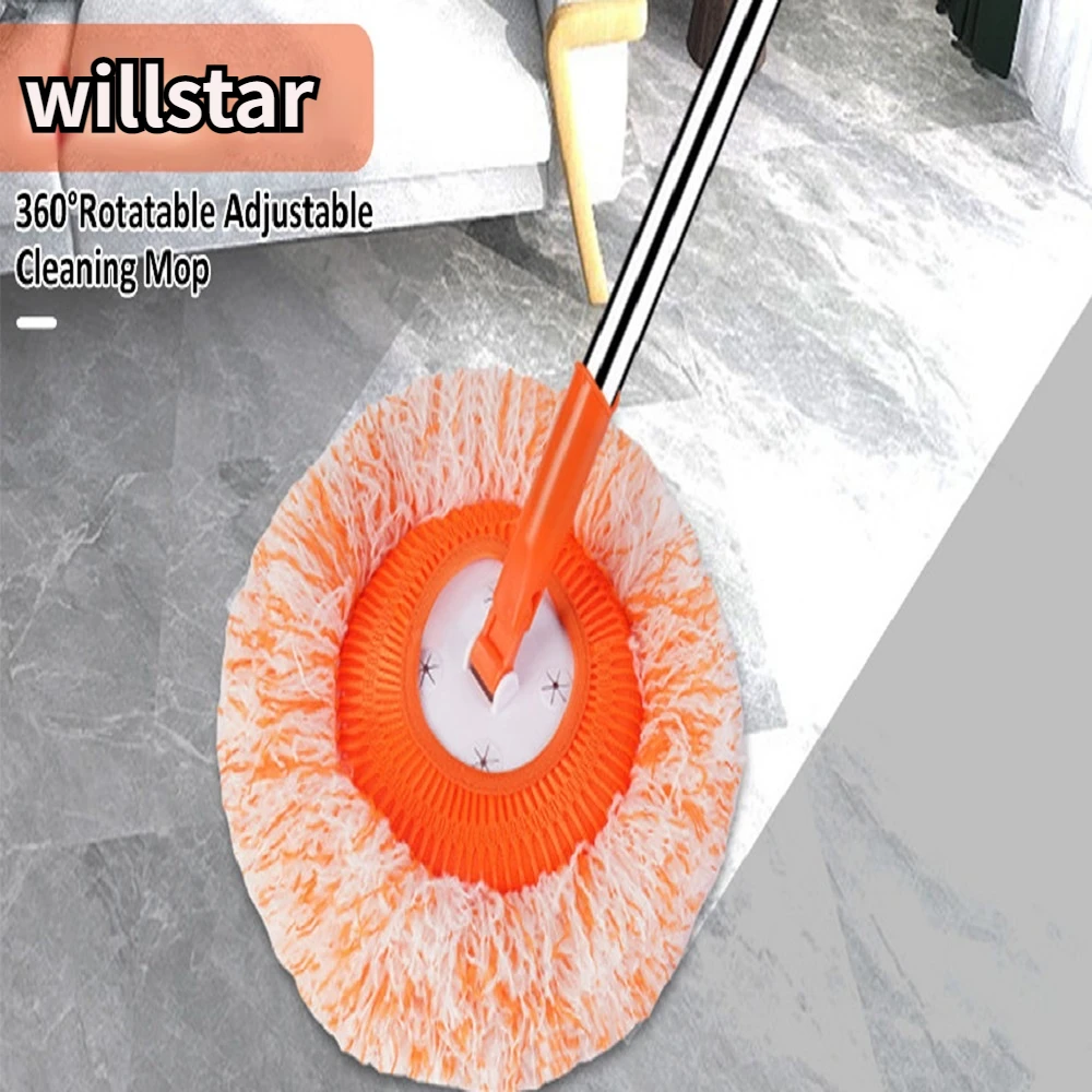360° Rotatable Cleaning Mops Adjustable Multifunctional Sunflower ...