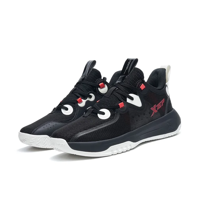 Xtep BLADES Men Basketball Shoes Mid-Top Comfortable Breathable Wear ...