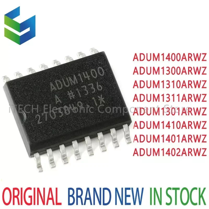 5PCS-ADUM1300ARWZ-ADUM1301ARWZ-ADUM1310ARWZ-ADUM1311ARWZ-ADUM1400ARWZ ...