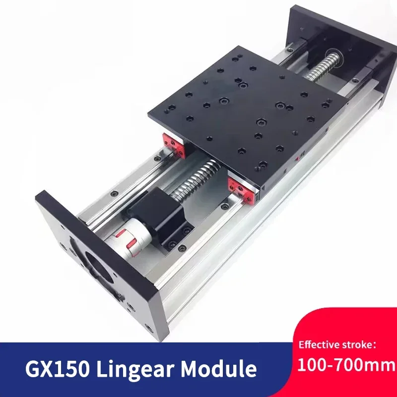 Z axis Motion Table CNC Sliding Stage Travel 100-2000mm HGR15 Linear ...