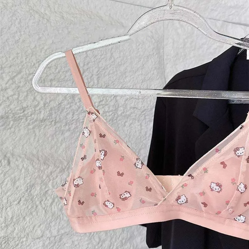 Sanrio-Lightweight-Bra-Hello-Kitty-Cute-French-Sexy-Underwear-High ...