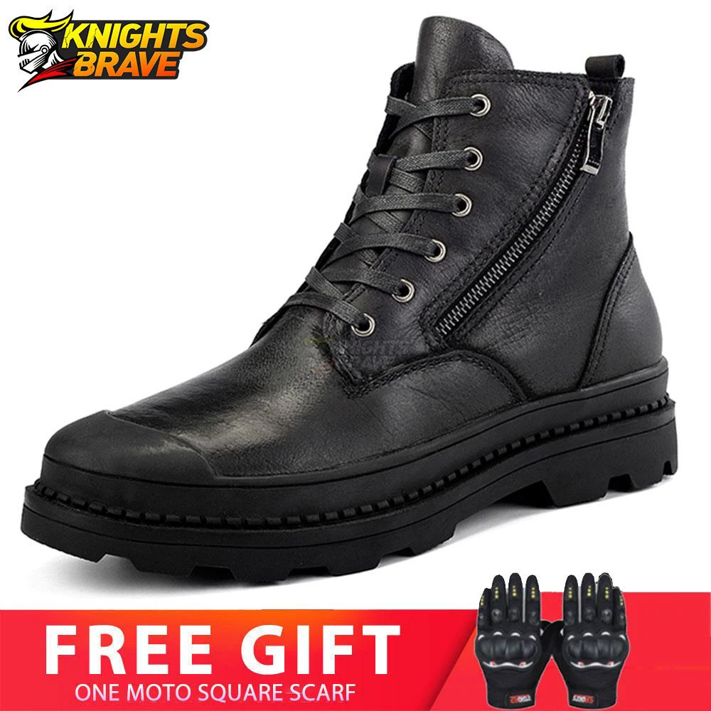 Retro-Motorcycle-Boots-Moto-Motorbike-Boots-Breathable-Riding ...