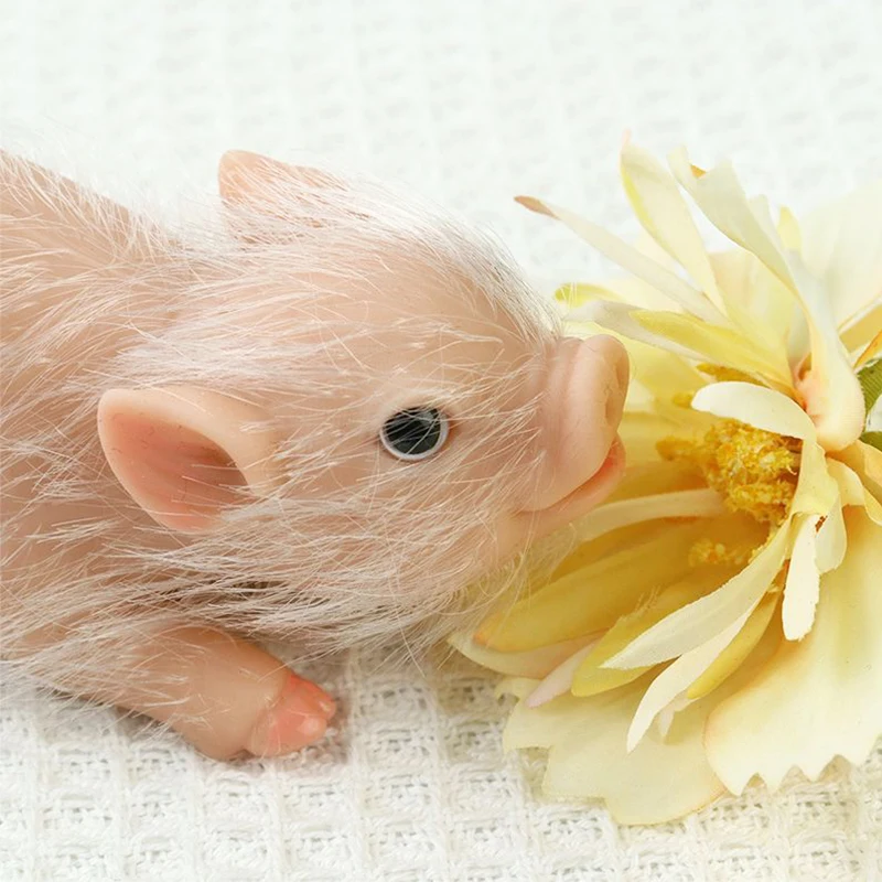 Customized-Silicone-Pigs-Animal-Doll-Mini-Reborn-Piglet-Stretchy ...