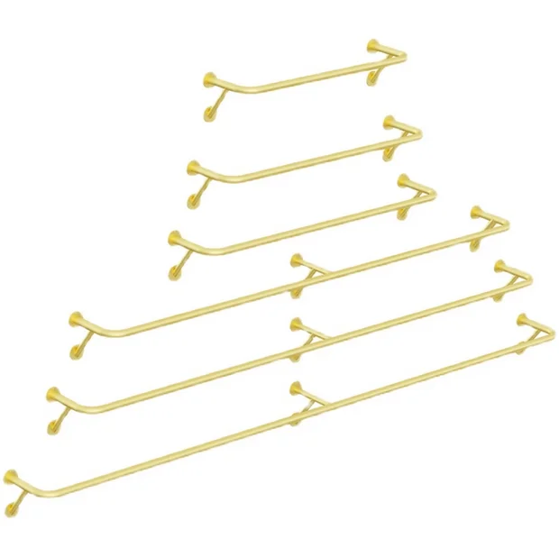 Wall mounted clothing display rack bold side hanging clothes rack wall ...