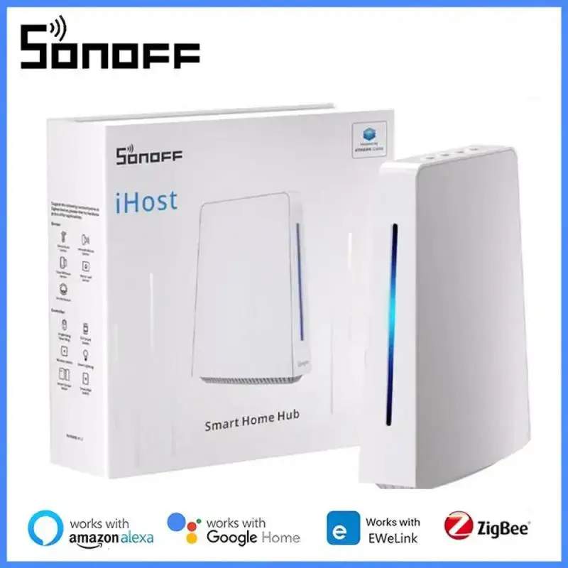 SONOFF-Smart-Home-Hub-IHost-Gateway-WiFi-Zigbee-Cenas-Inteligentes ...