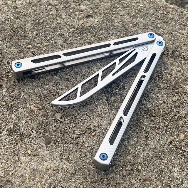 Pre-Order Balisong Trainer Tsunami Baliplus Clone Titanium Channel ...