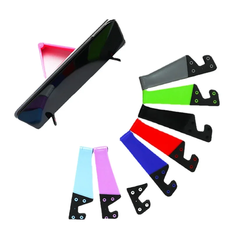 Universal Cellphone Holder Desktop Stand Holder V Shap Replicate Mobile ...