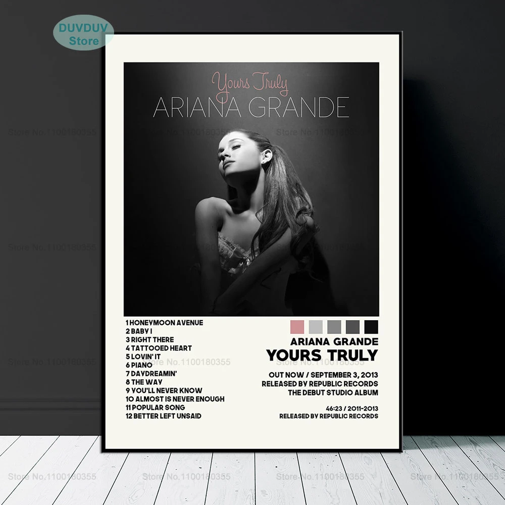 Ariana Grande Yours Truly Album Cover