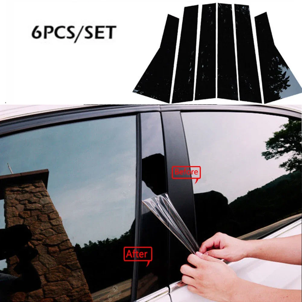 6-PCS-Car-Window-Trim-Covers-For-Honda-CRV-2012-2015-2016-Stickers ...