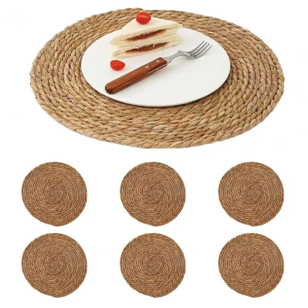 Boho-Rattan-Place-Mats-Hand-woven-Rattan-Placemats-Set-for-Dining-Table ...