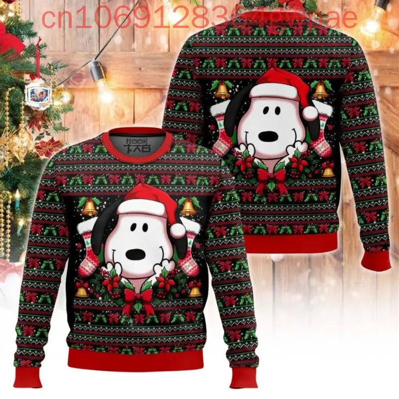 Suéteres feos navideños de Charlie Brown y Snoopy Suéteres feos ...