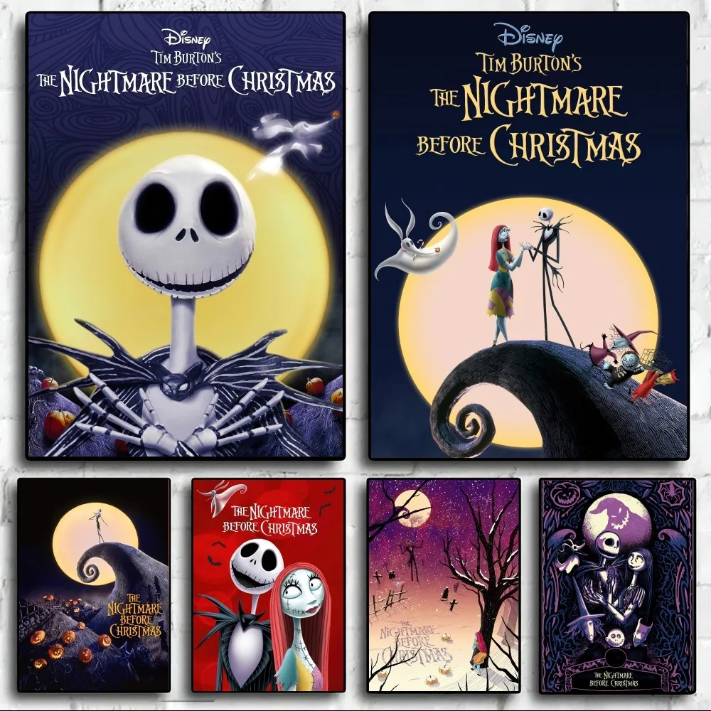 Miniso-Disney-The-Nightmare-Before-Christmas-Poster-Wall-Pictures-For ...
