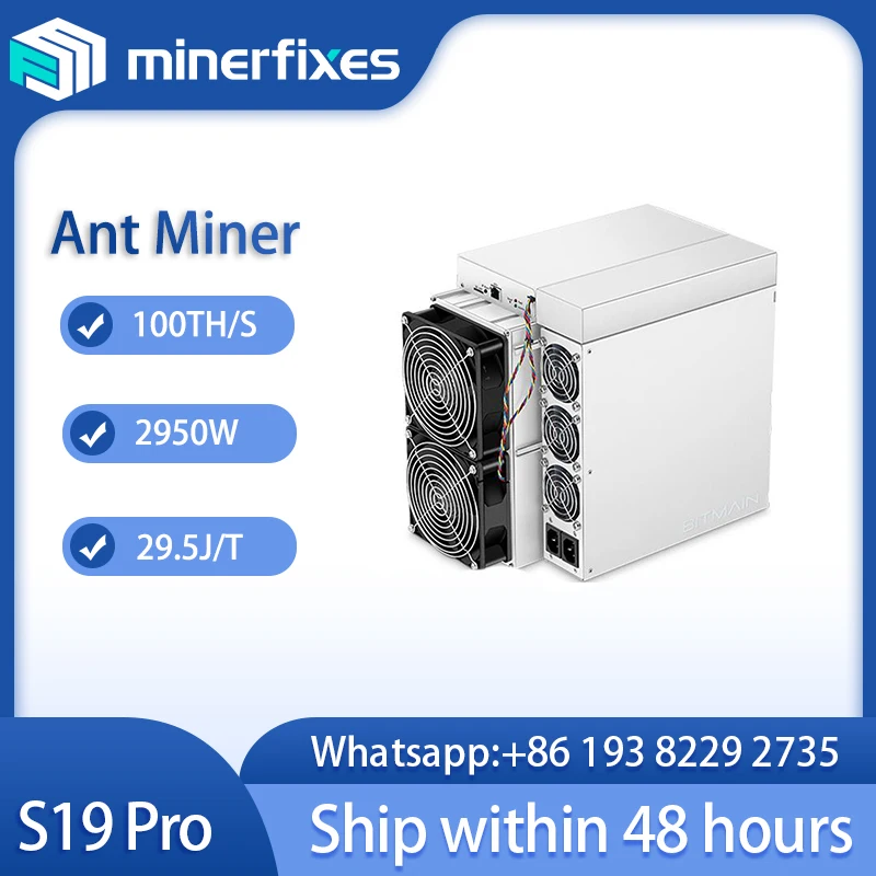 Antminer-S19k-pro-120Th-2760W-Asic-Miner-Bitmain-Crypto-BTC-Bitcoin ...