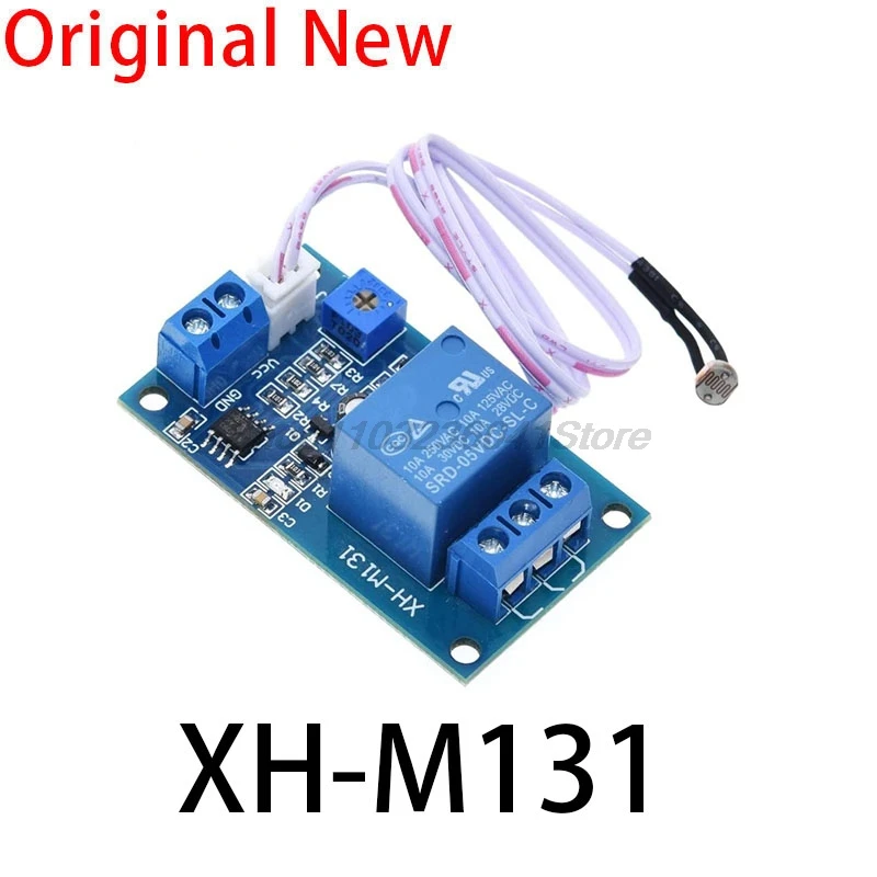 XH-M131-DC-5V-12V-24V-Light-Control-Switch-Photoresistor-Relay-Module ...