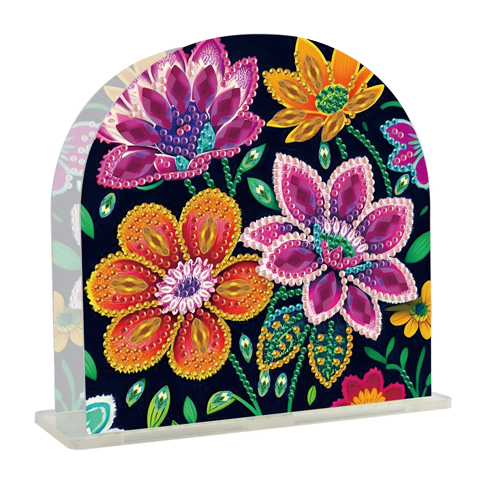 Diamond Art Painting set paper towel rack, DIY Pattern 5D shaped ...