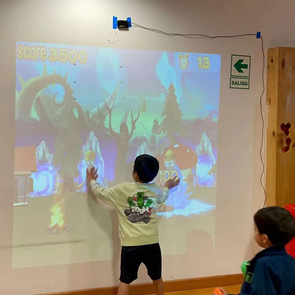 3D-Virtual-Touch-Interactive-Whiteboard-System-Portable-Playground ...