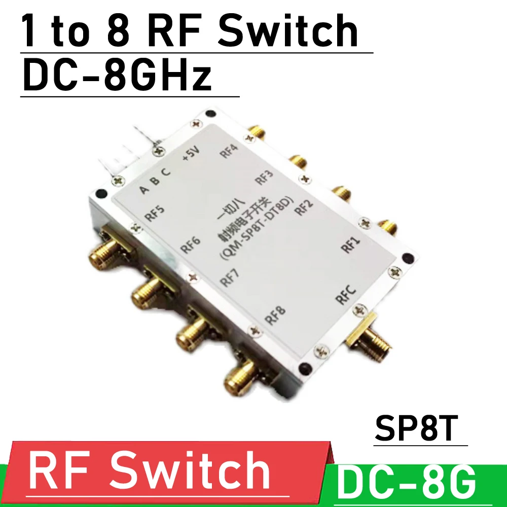 SP8T-RF-Switch-DC-8GHz-HMC321-1-to-8-Single-Pole-Eight-Throw-RF-Switch ...