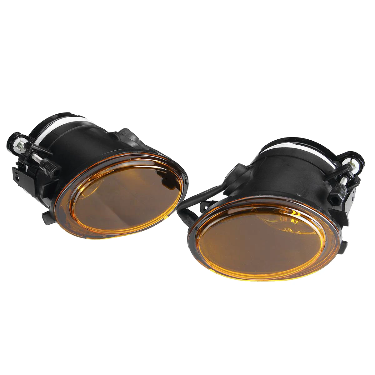 2PCS Car Front Fog Lights Fog Lamp Yellow Replacement for-BMW E46 M3 ...