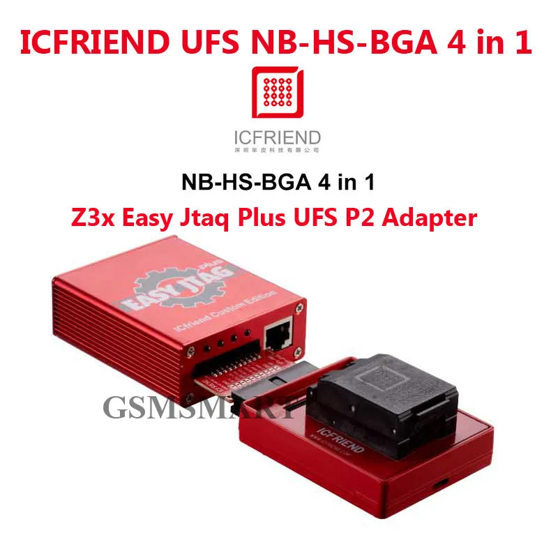 ICFRIEND UFS 4in1 NB-HS-BGA COMPLETE SOCKET - Gsm Kart