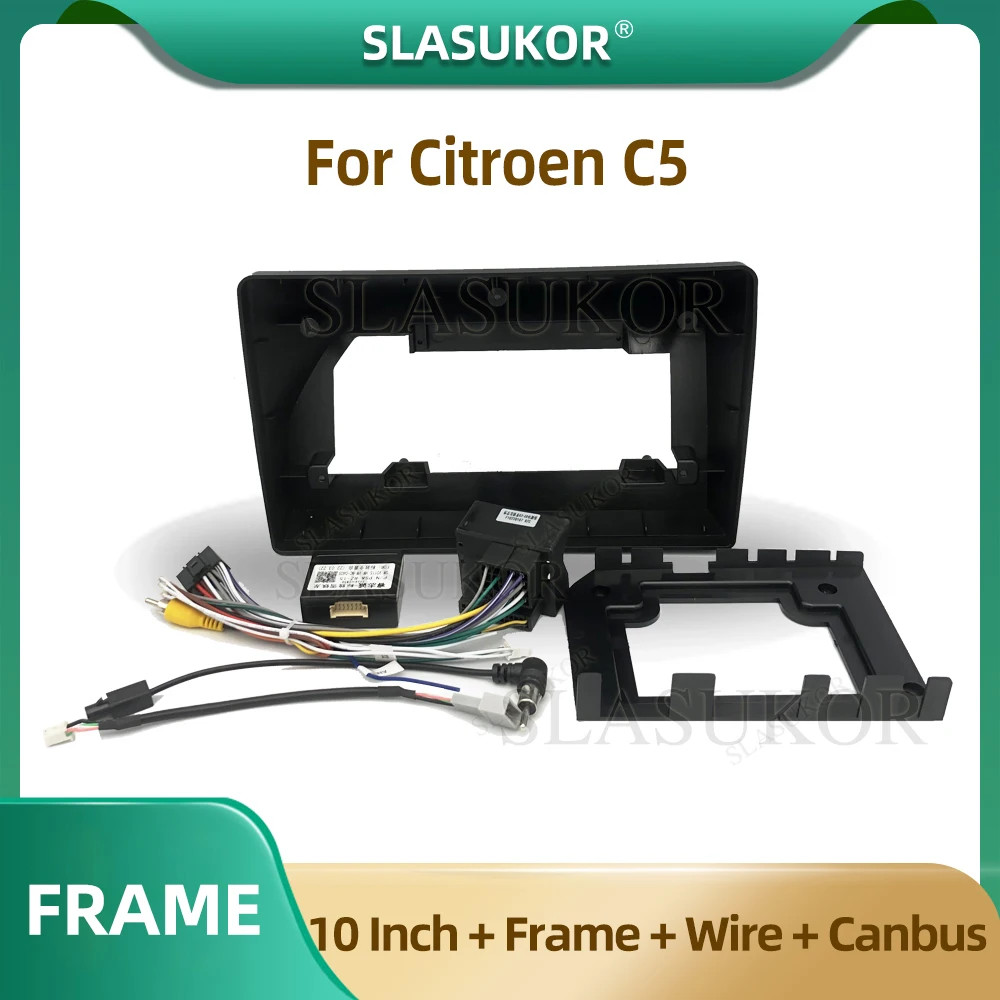 10-Inch-Car-Radio-Fascia-For-Citroen-C5-2-2008-2017-Car-Radio-Panel ...