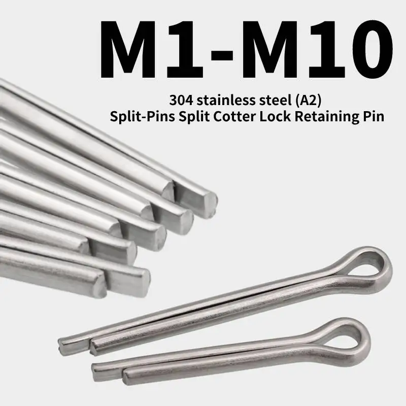 30-20-10-5-2-1PCS-304-Stainless-Steel-A2-Split-Pins-Split-Cotter-Lock ...
