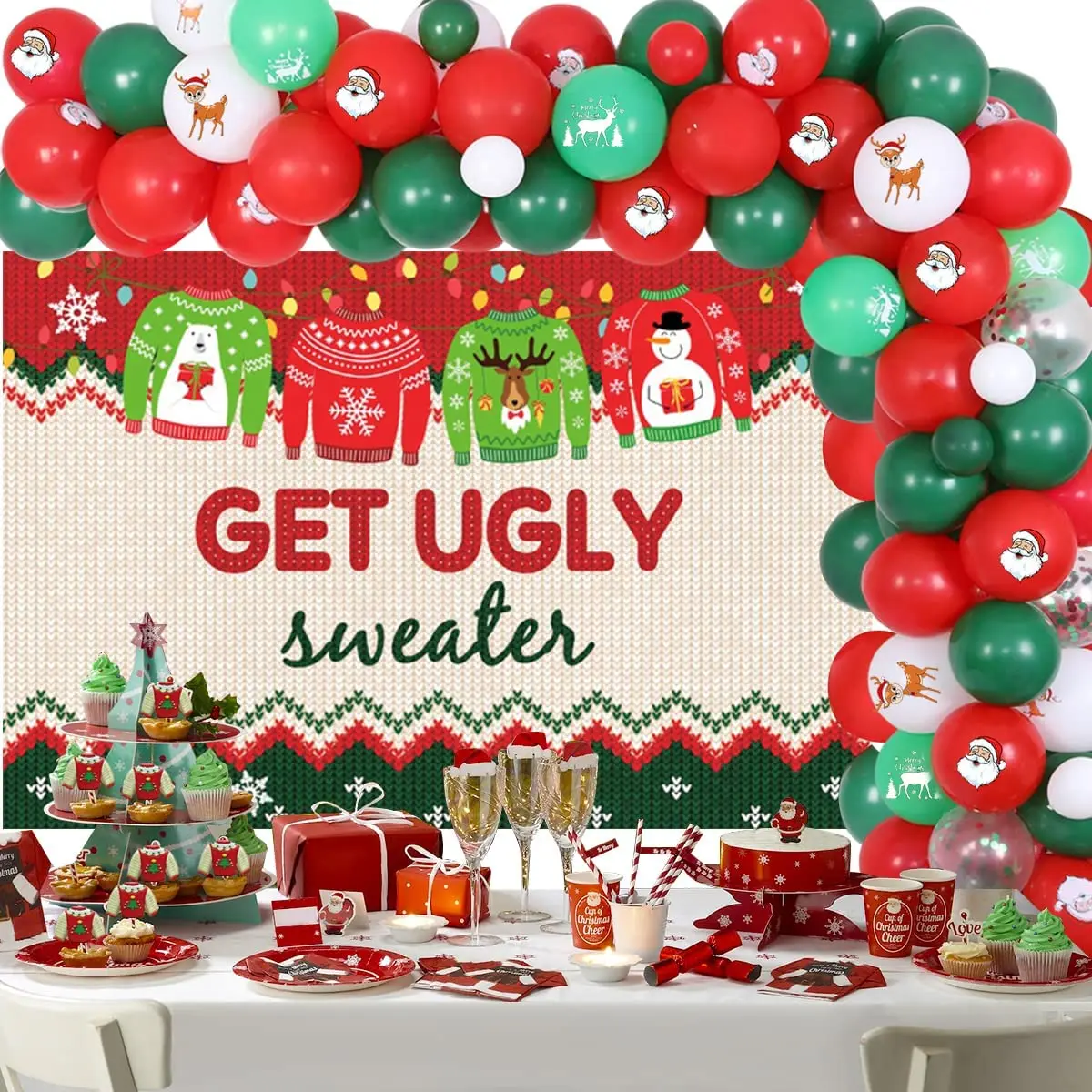Ugly Christmas Party Decorations