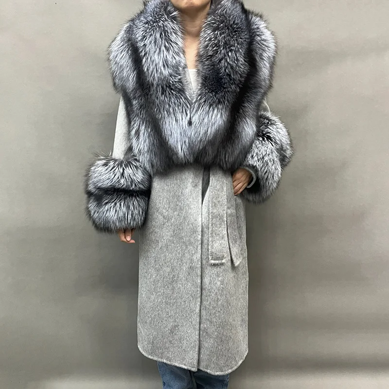 Winter-Long-Real-Wool-Coat-Soft-Warm-Coat-Women-Real-Silver-Fox-Fur ...