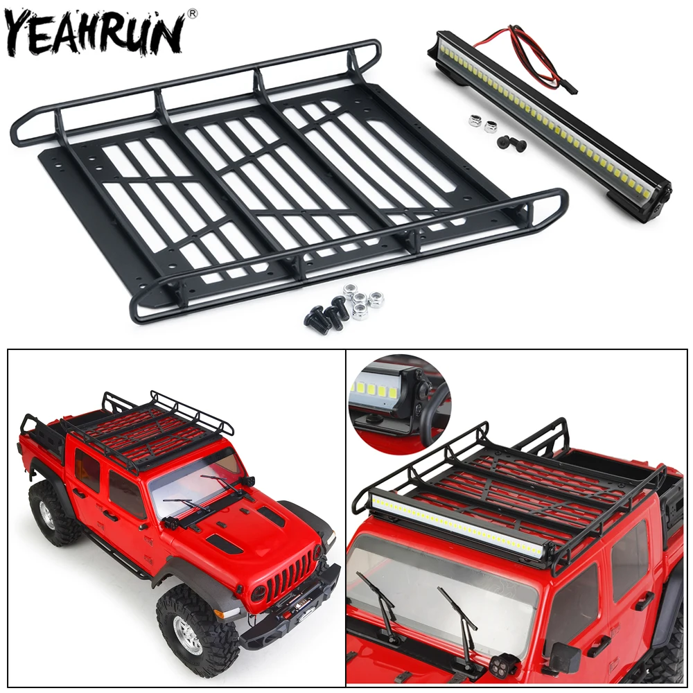 Rc Roof Rack Luggage Carrier | Rc Crawler Metal Roof Rack | Axial Scx10 ...