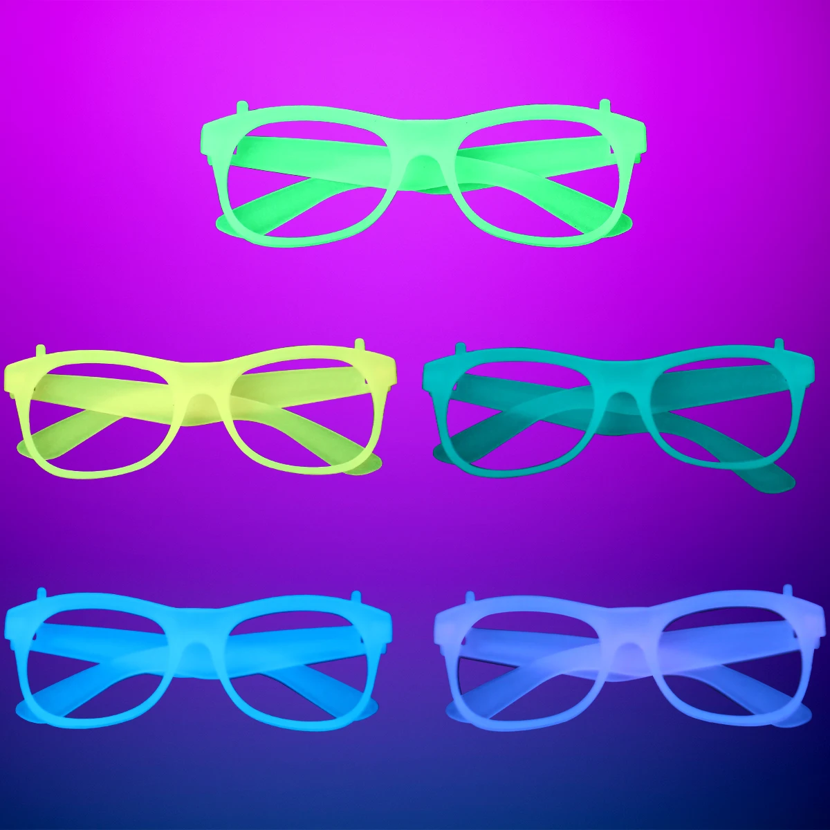 Gafas-con-luz-LED-de-5-piezas-para-ni-os-y-adultos-lentes-que-brillan ...