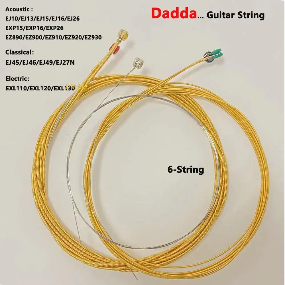 EJ10-Acoustic-Guitar-String-EJ13-15-16-26-EZ890-900-920-EXP15-26-For ...