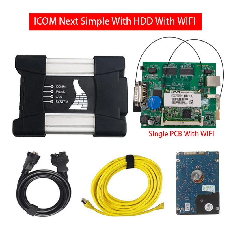 BMW 와이파이 진단 도구 소프트웨어 오프라인 프로그래밍 도구, V4.43.13 2023.9, ICOM NEXT ICOM A2 ...