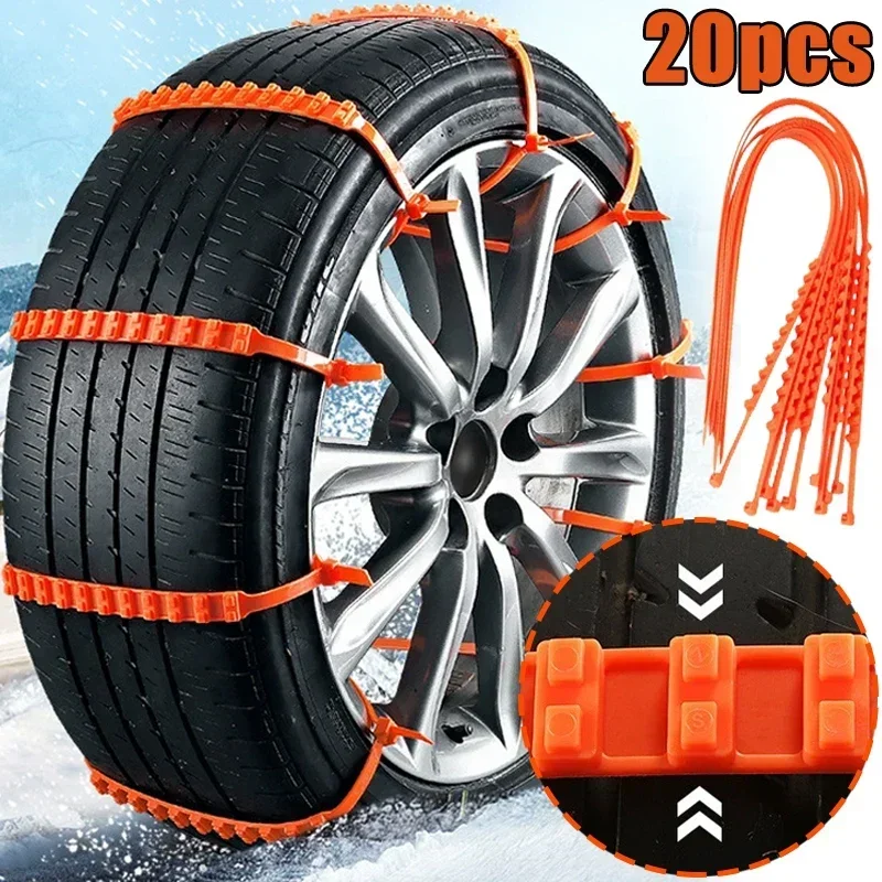 10-20-Pcs-Anti-Skid-Snow-Chains-Car-Winter-Tire-Wheels-Chains-Winter ...