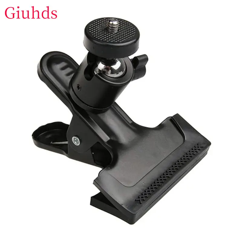 Metal-Camera-Clip-Clamp-Flash-Holder-Mount-with-360-Swivel-Photography ...