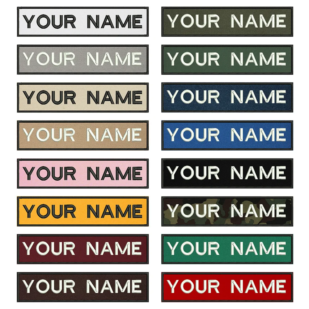 Custom-Name-Patch-Embroidered-Personalized-Patches-Military-Tactical ...