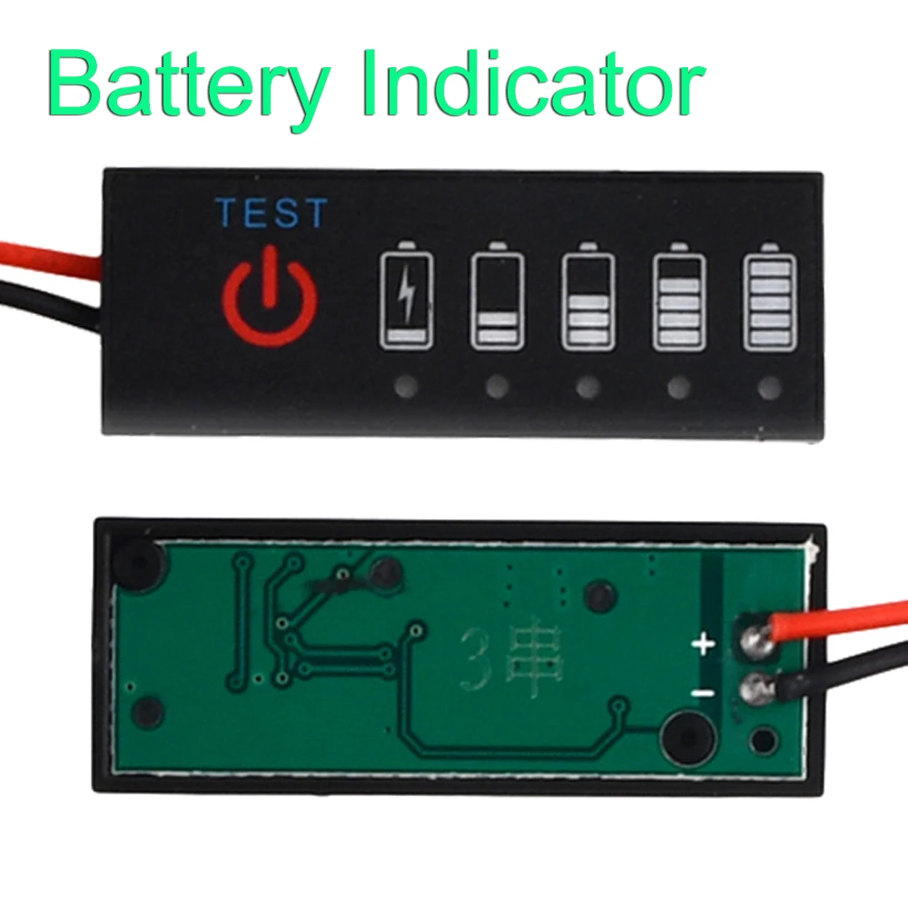 Li-Ion Battery Percentage Indicator Board 1/2/3/4/5/6/7S Lithium ...