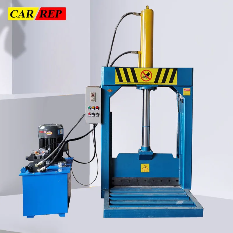 Large-Tonnage-Vertical-Hydraulic-Guillotine-Mixing-Rubber-Hydraulic-Rubber-Cutting-Machine-Tire ...
