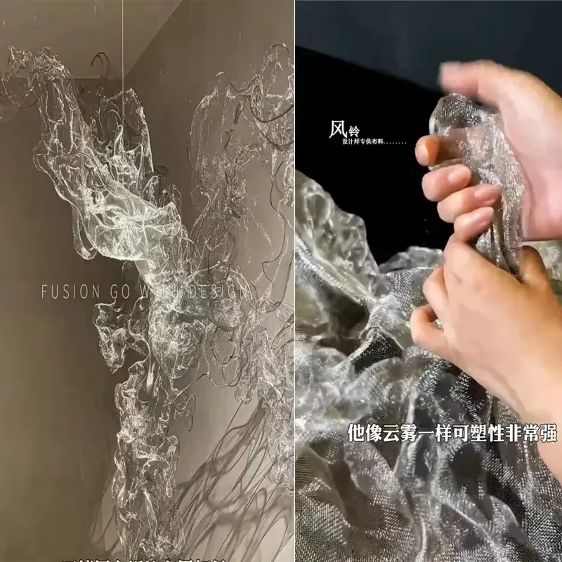 Flexible Wire Mesh Designer Diy Sewing Metalic Fabric Art Material ...