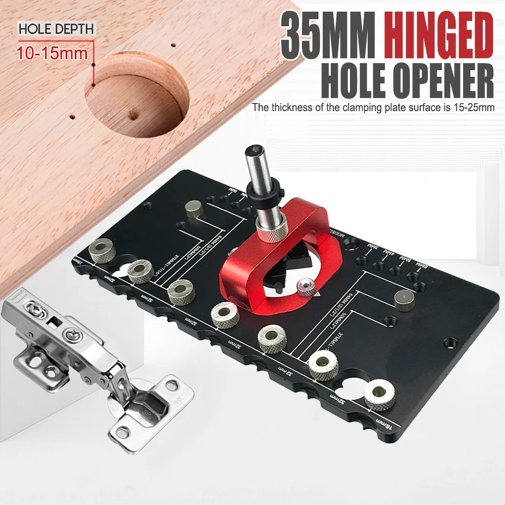 35mm-Concealed-Hinge-Jig-Aluminum-Drill-Guide-3-6mm-Hinge-Offset-for ...