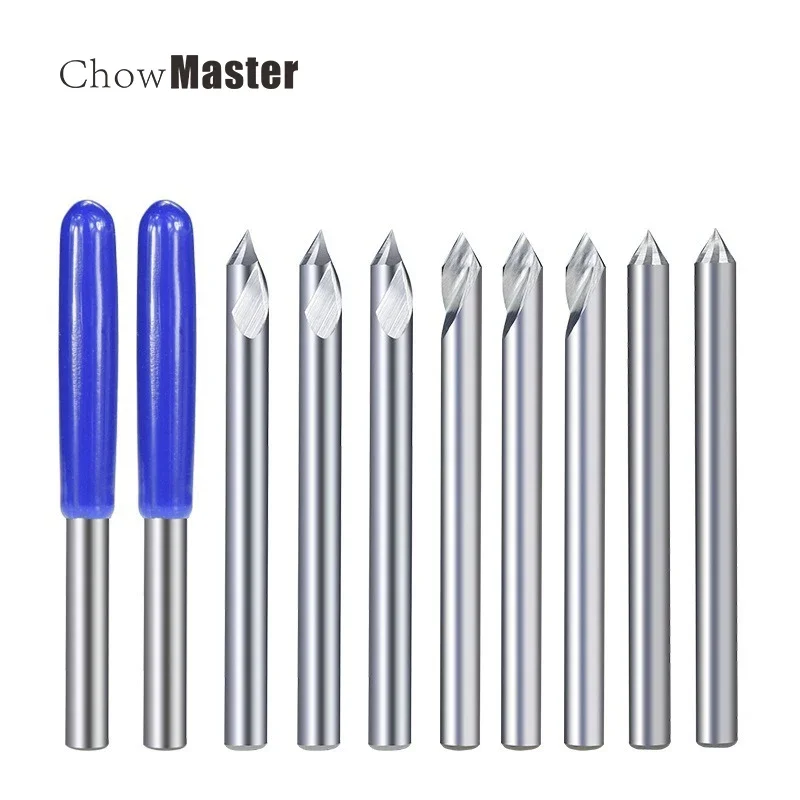 PCB-Engraving-Bit-3-175mm-Shank-V-Shape-Carving-Bits-10-90-Degrees ...