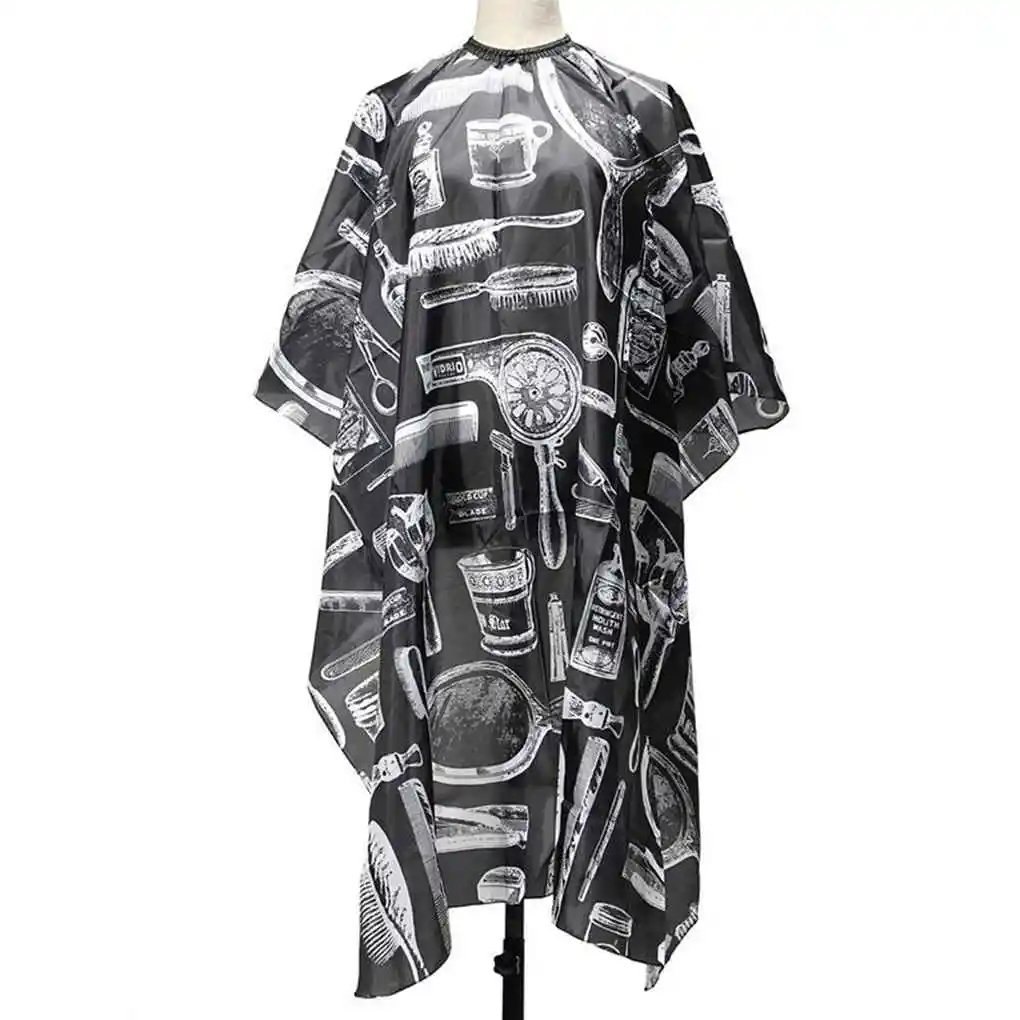 Hairdressing-Cape-Cover-Cutting-Hair-Salon-Home-Use-Waterproof-Hair ...