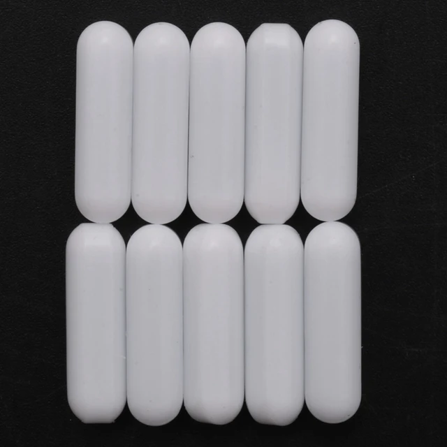 Chemical Resistant Stir Bars Magnetic Stir Bars 10PCS - Laboratory Type ...