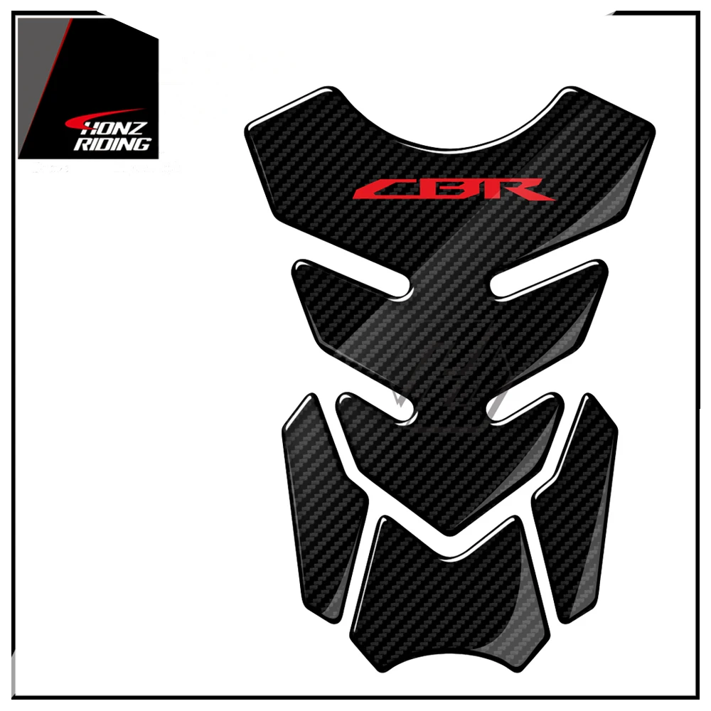 for Honda CBR600RR CBR900RR CBR1000RR CBR1100XX 3D Carbon Look ...