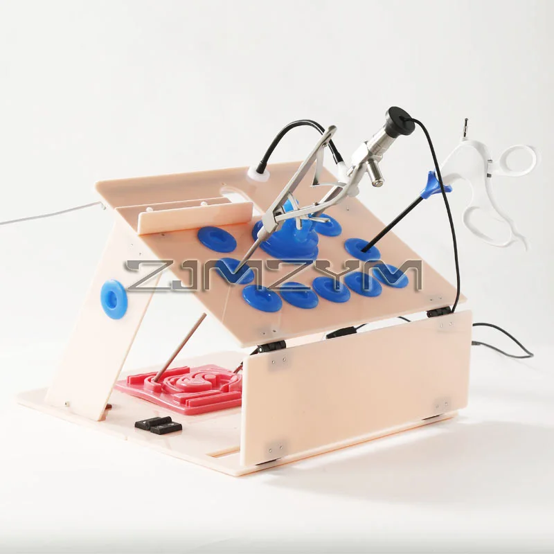 Laparoscopic-Simulation-Training-Box-15-Holes-Insertable-Perforator ...