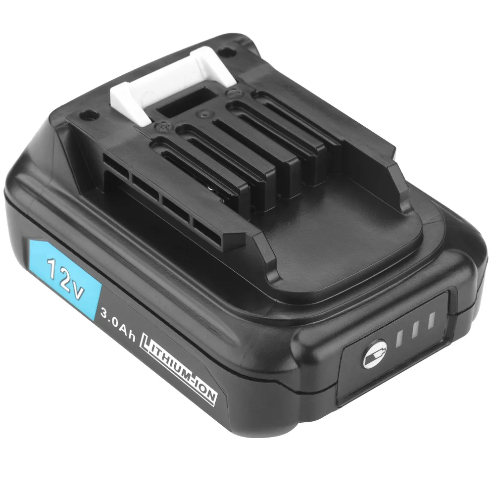 Bateria substituível das ferramentas elétricas da bateria 12v 3000mah recarregável para makita ...