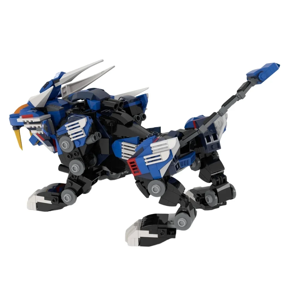 Mecha-Tiger-Lion-Model-Kit-bloques-de-construcci-n-para-zoids-blade ...