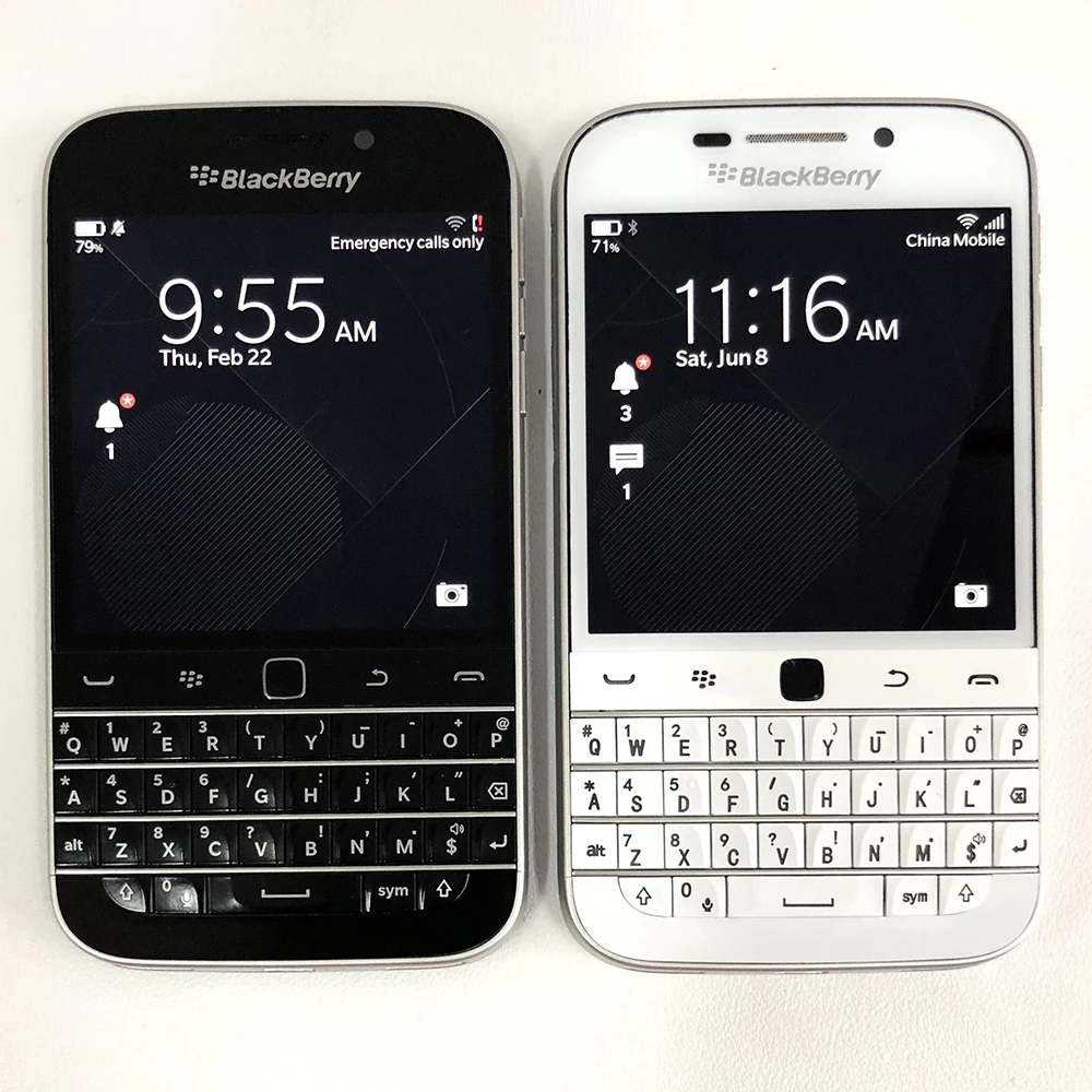 BlackBerry Classic Q20 4G Mobile Cell Phone 2GB RAM 16G ROM 8MP+2MP 3.5 ...