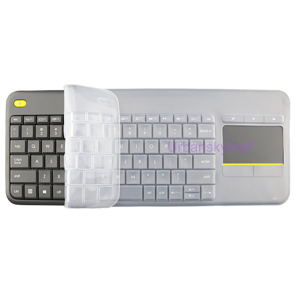 Keyboard-Cover-for-Logitech-K400-Plus-for-Logi-K400-Wireless-Protective ...